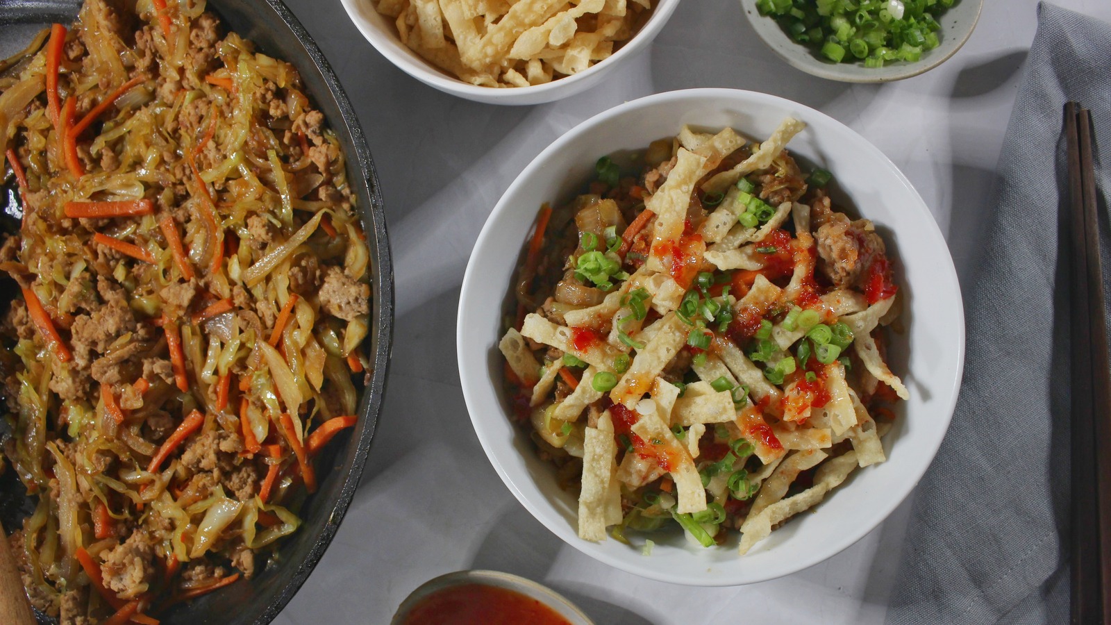 Deconstructed Egg Roll In A Bowl Recipe