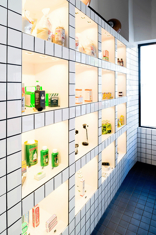 Double Duty: A Cafe And Grocer That Transforms (Literally) Into A Bar ...