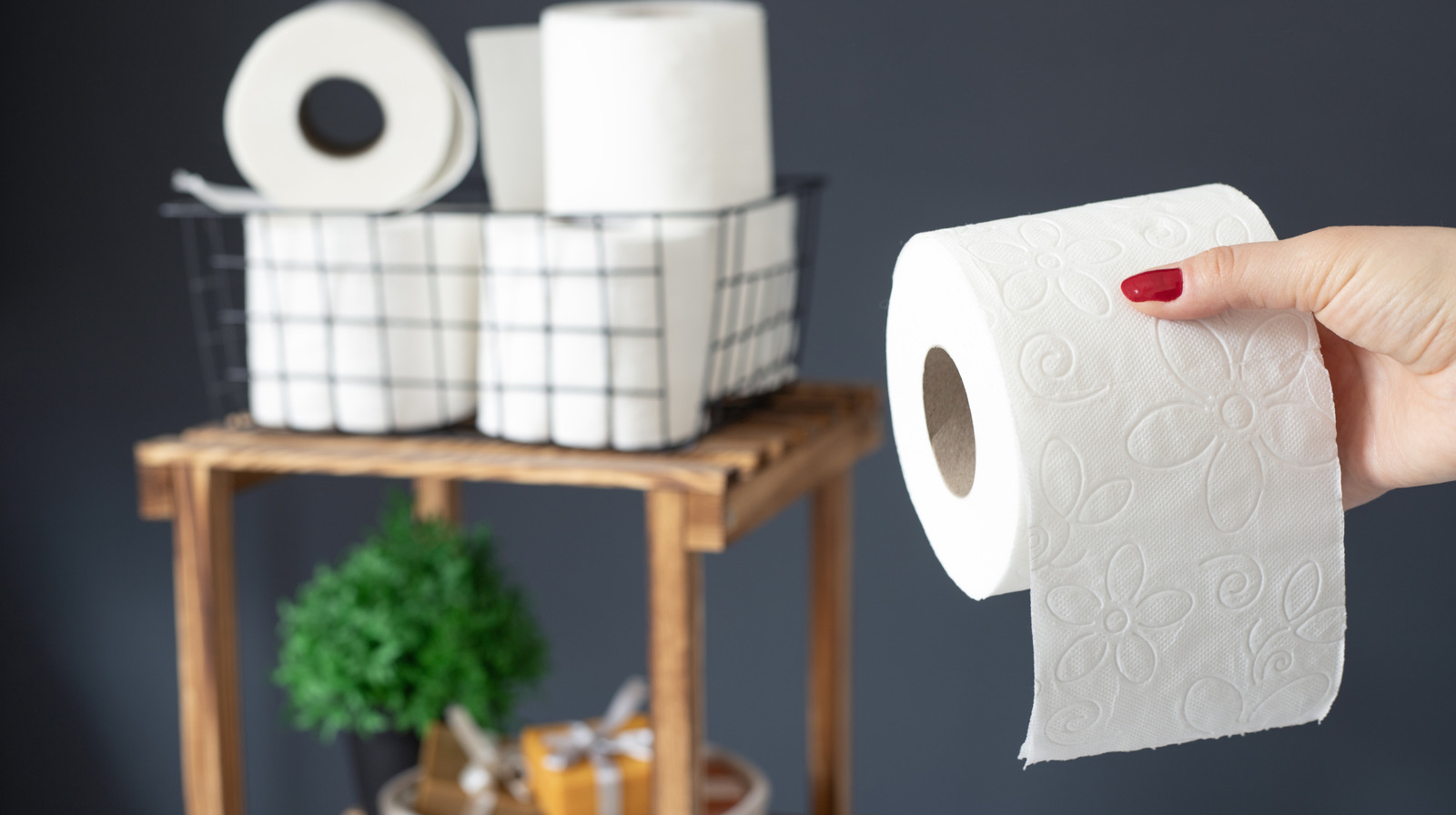 How A Toilet Paper Holder Can Be Used On Kitchen Cabinets