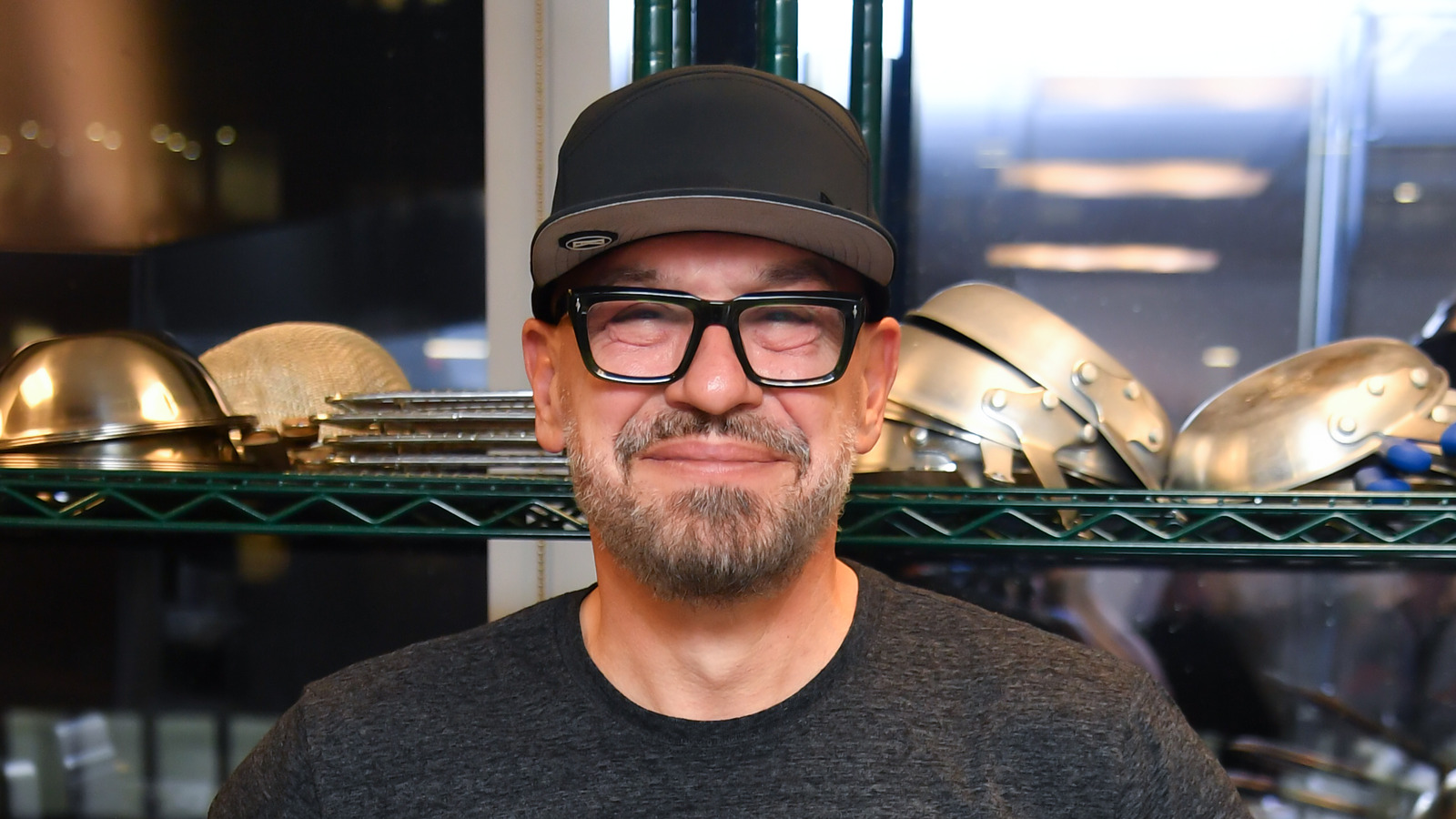 How Michael Symon Puts His Own Spin On The Viral Pesto Egg Recipe