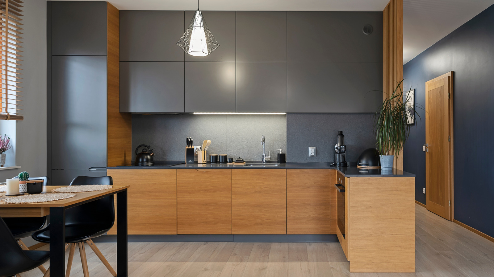 How To Stylishly Match Gray Kitchen Cabinets With Modern Countertops