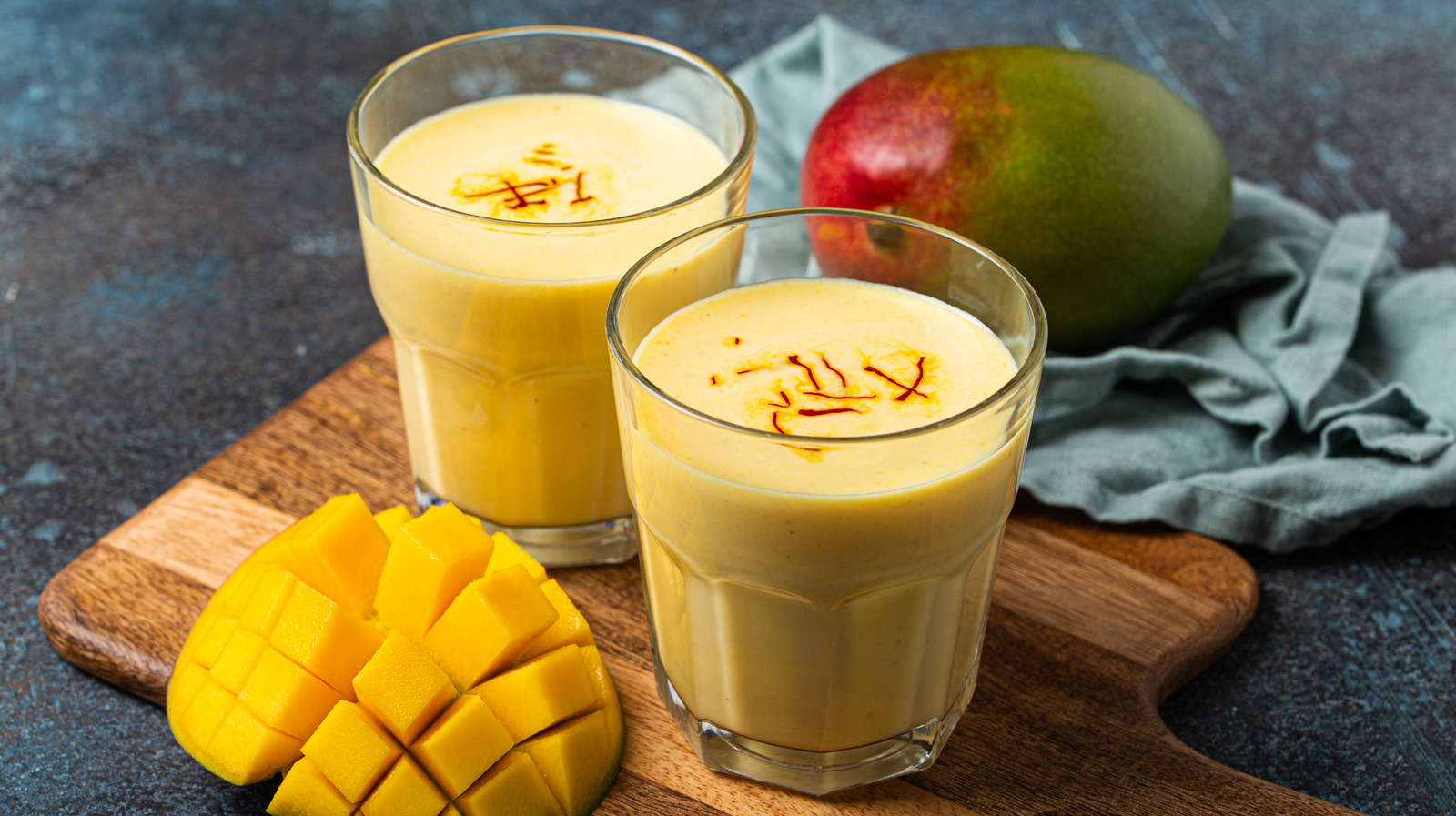 Kesar Mangoes Make The Absolute Best Mango Lassi Drinks
