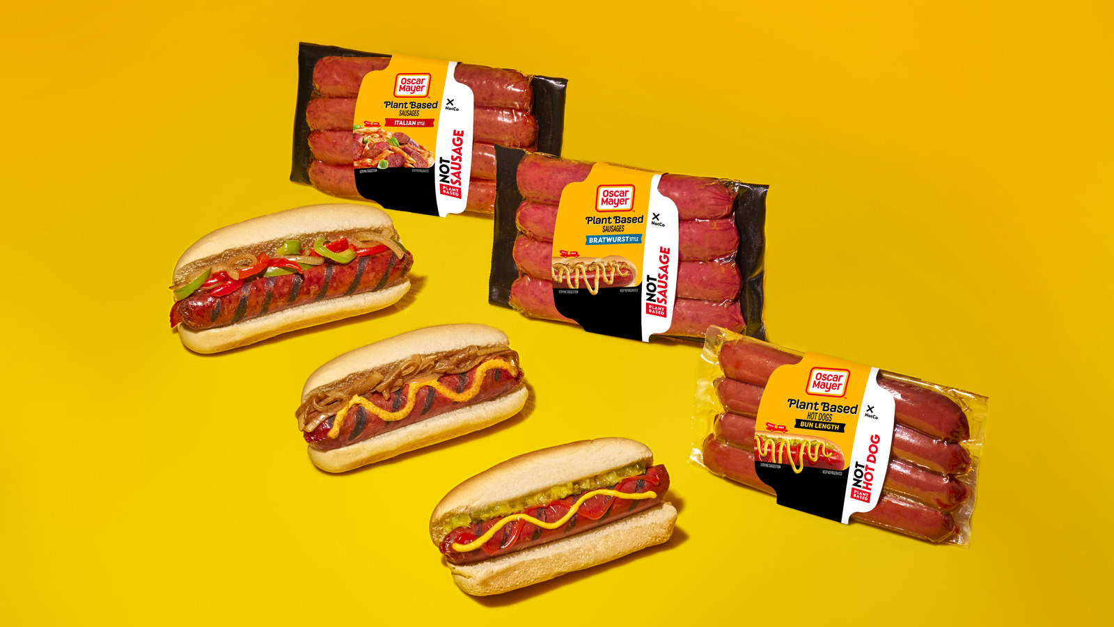 Oscar Mayer Announces Its First Meatless Hot Dogs