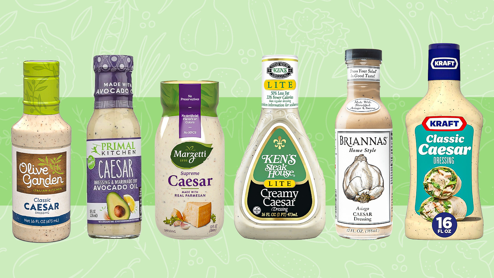 Ranking Store-Bought Caesar Dressing From Worst To Best