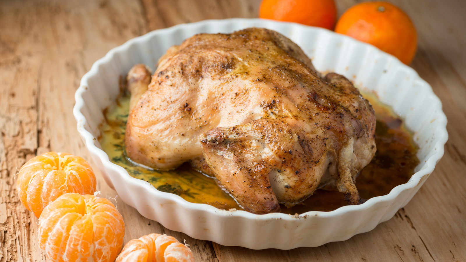 Elevate The Sweetness Of Roast Chicken With One Underrated Fruit