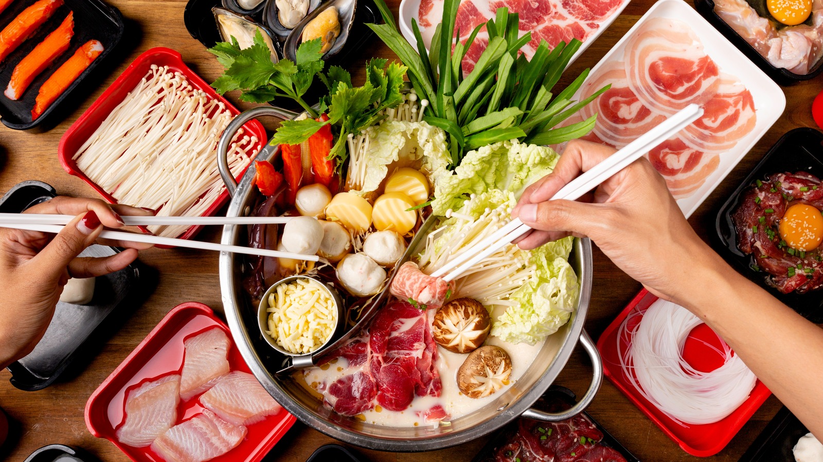 The Chopstick Mistake You Should Never Make When Eating Hot Pot