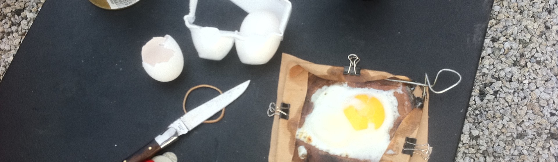 How to Fry An Egg On A Piece of Paper - Food Republic