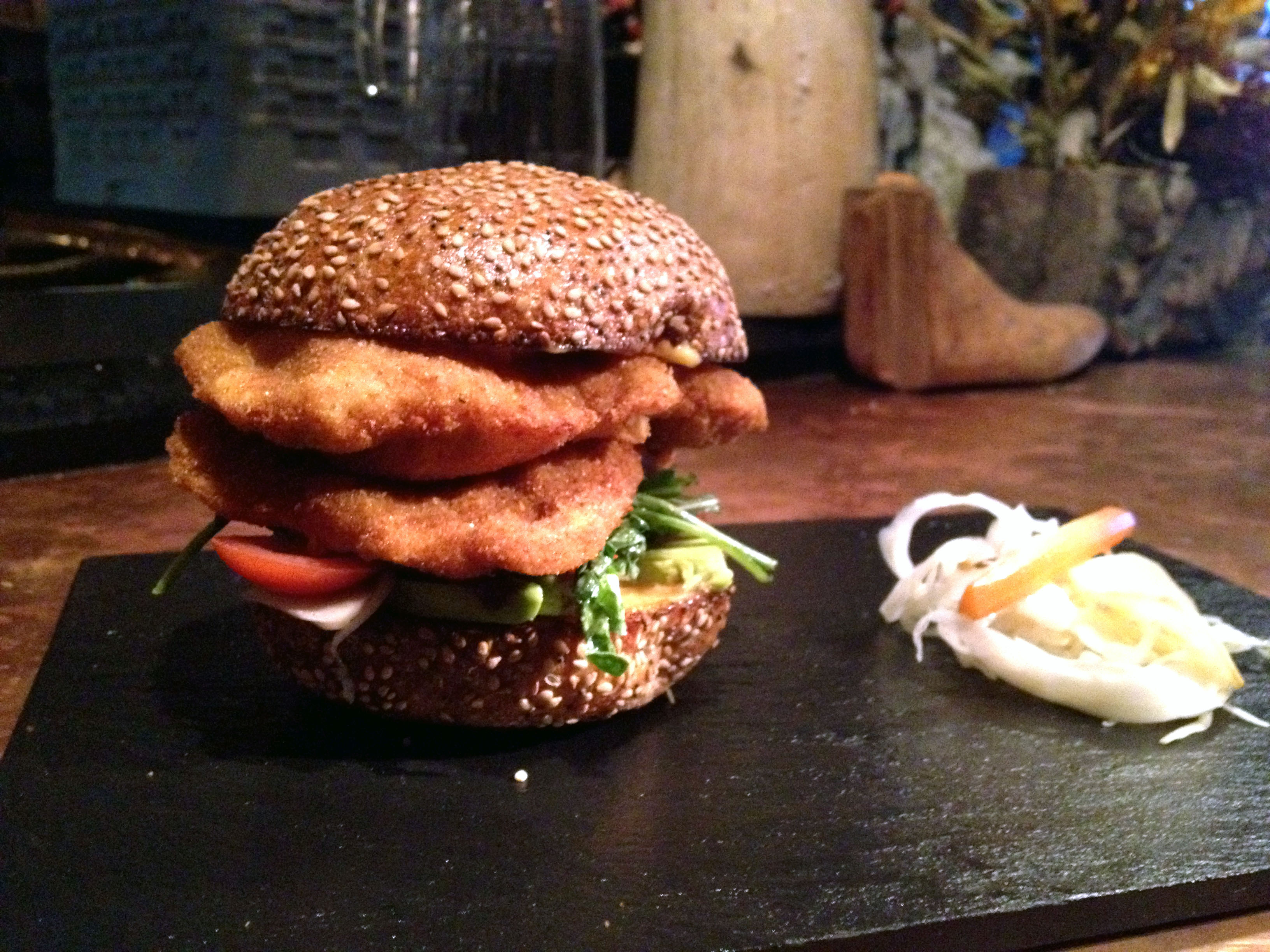 Edi & The Wolf's Schnitzel Burger - Food Republic