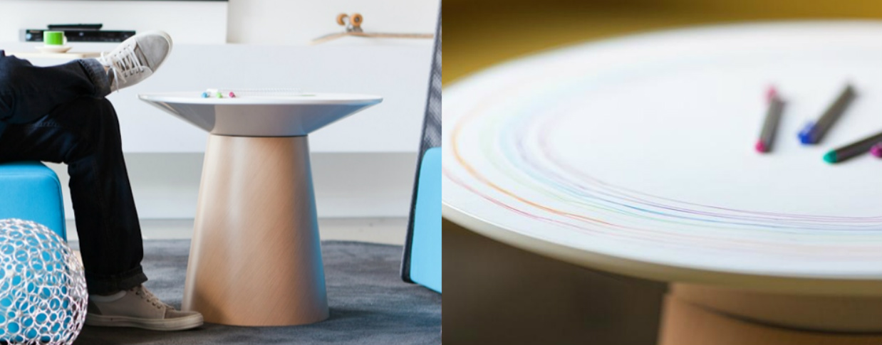 Here's A Paper Table You Can Draw On - Food Republic