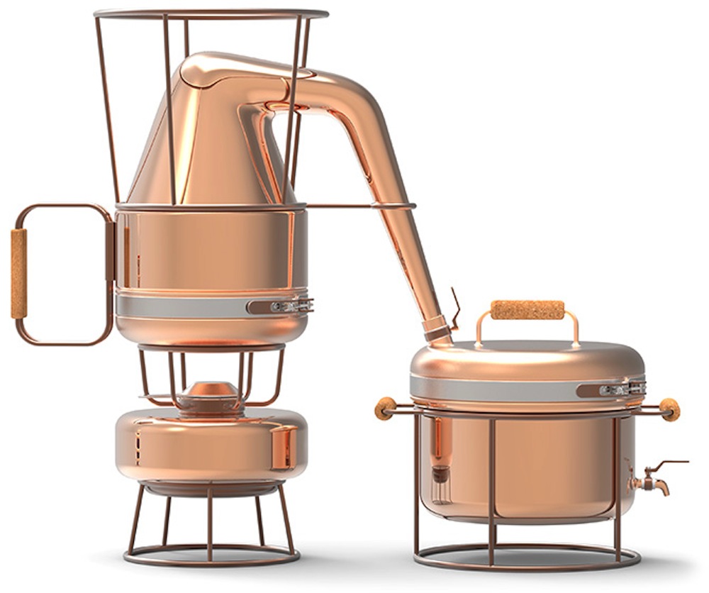 Design Concept We're Feeling: A Multifunctional Alcohol Distilling Set ...