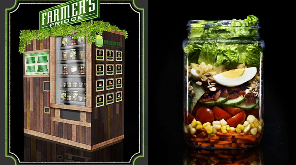 Check Out This Healthy Eats Vending Machine Made From Reclaimed Wood ...