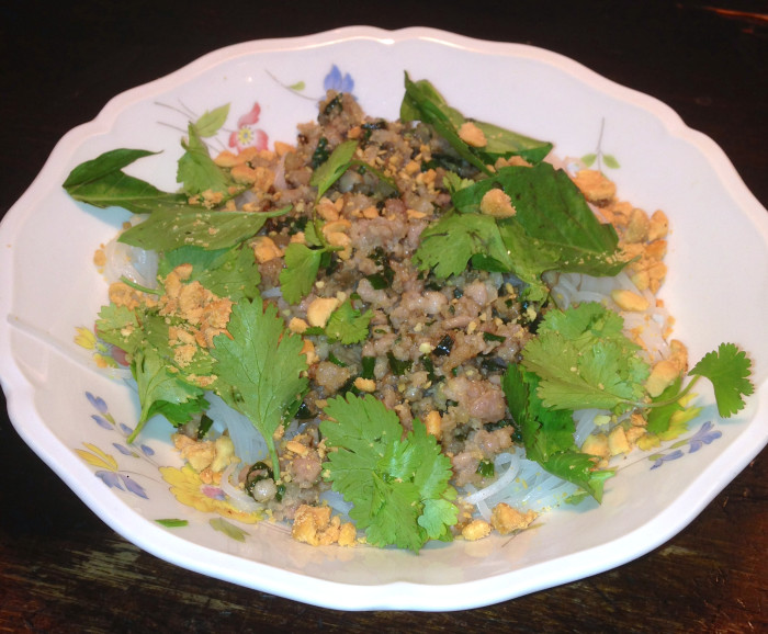 Dale Talde's Slippery Lemongrass Pork Noodles Recipe - Food Republic