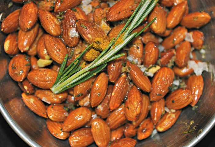 Curry and Rosemary Fried Almonds Recipe - Food Republic
