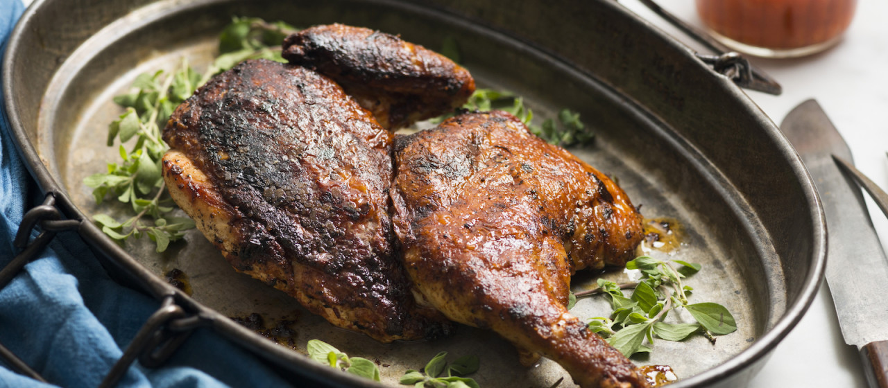 Chicken Under A Brick Is The Answer. Here's A Recipe And How-To-Brick ...