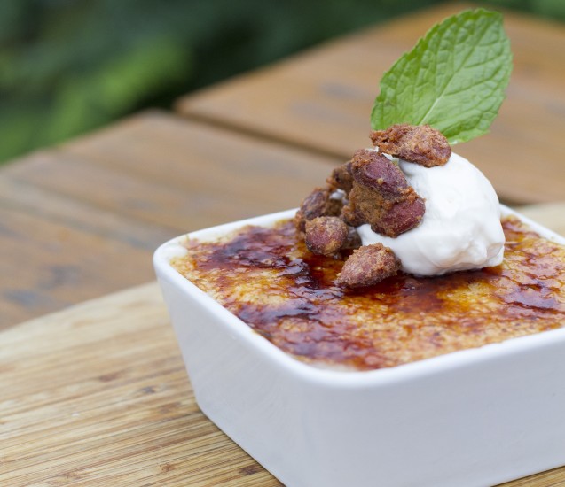 Pearl Tapioca Pudding Brûlée With Boiled Peanuts - Food Republic
