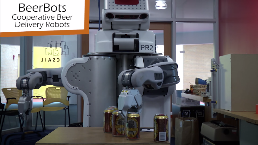 These Beer-Serving Robots Just Might Be The Ultimate Gift For The Lazy ...