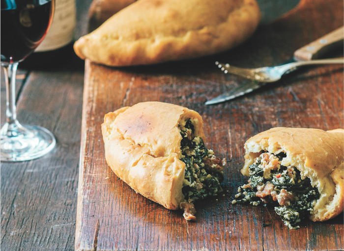 Calzone With Sausage, Greens And Ricotta - Food Republic