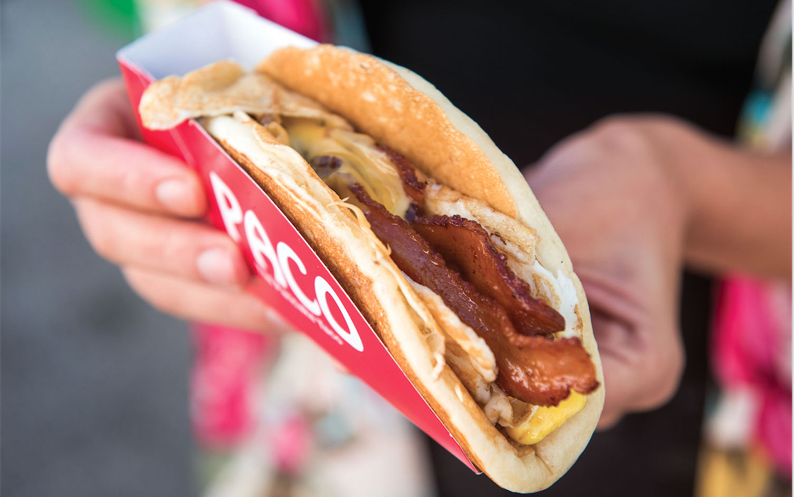 Pancakes Of Our Dreams: Bacon, Egg and Cheese "Paco" - Food Republic