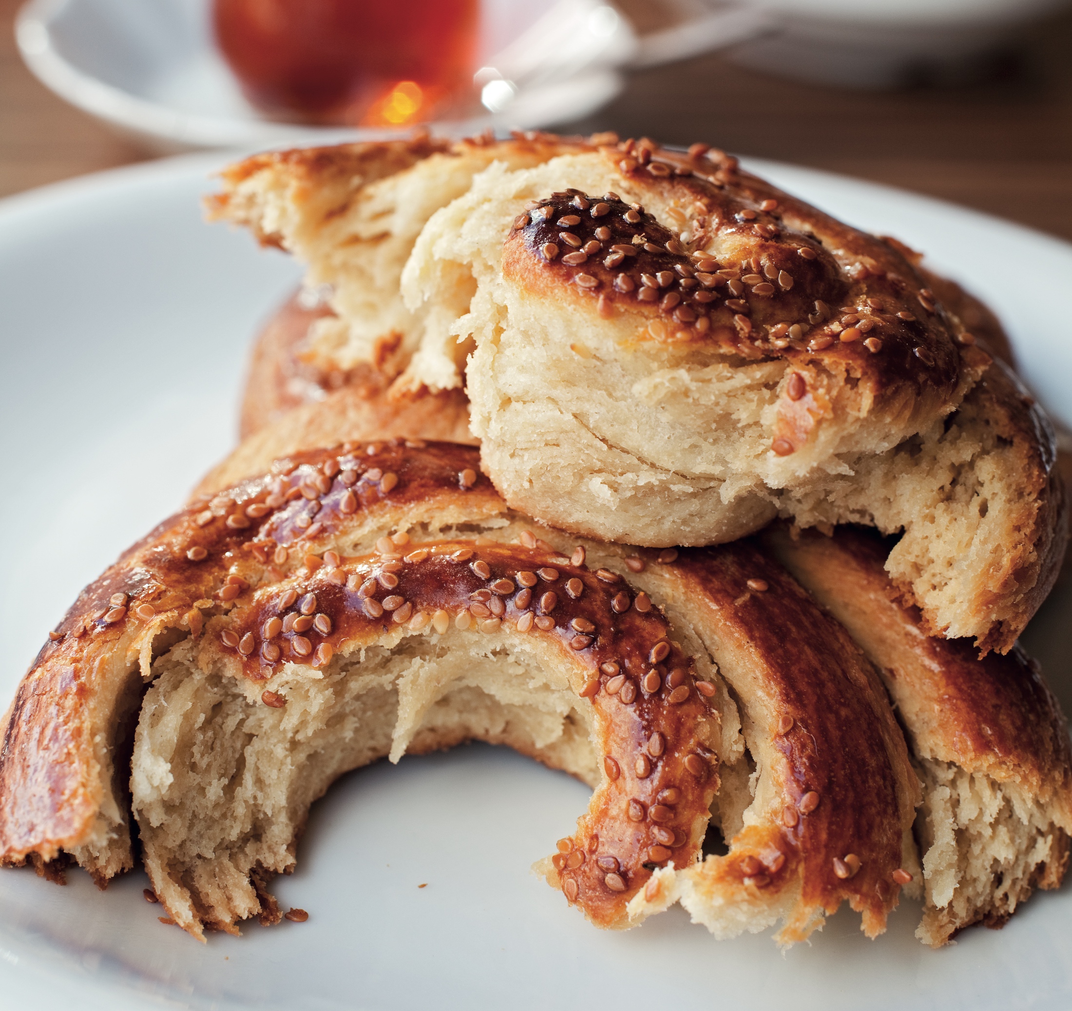 Perfect Pastry: How To Make Turkish Coiled Tahini Buns