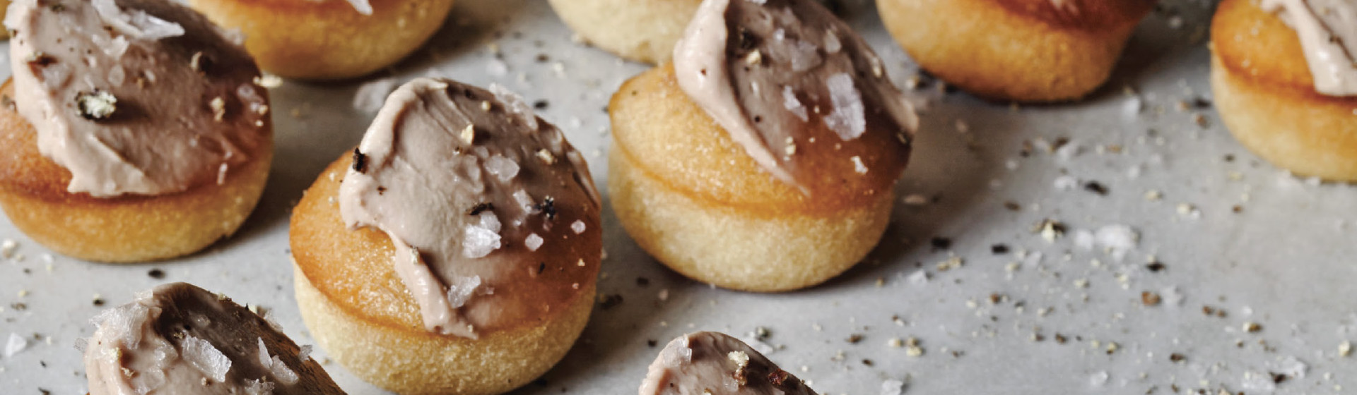 Duck Liver Mousse With Warm Duck Fat Financiers