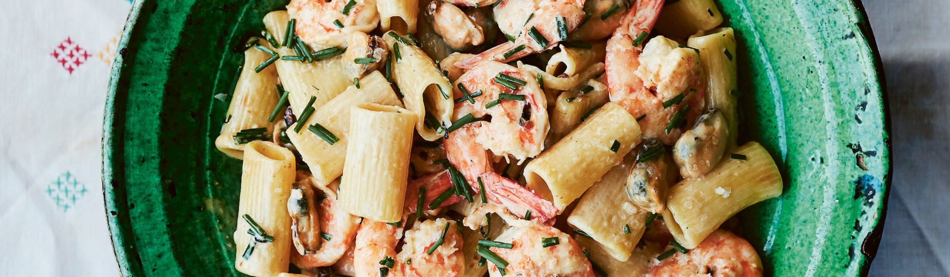 Catalonia Tonight: Rigatoni With Prawns And Mussels