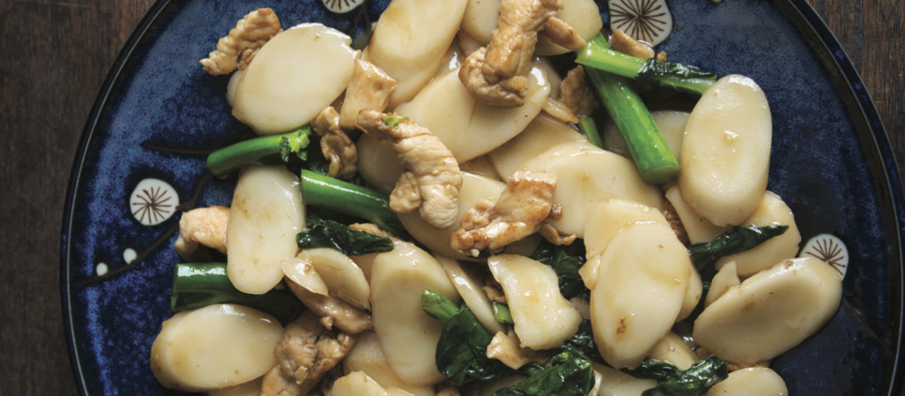 Chinese, Fast: Stir-Fried Rice Cakes With Chicken